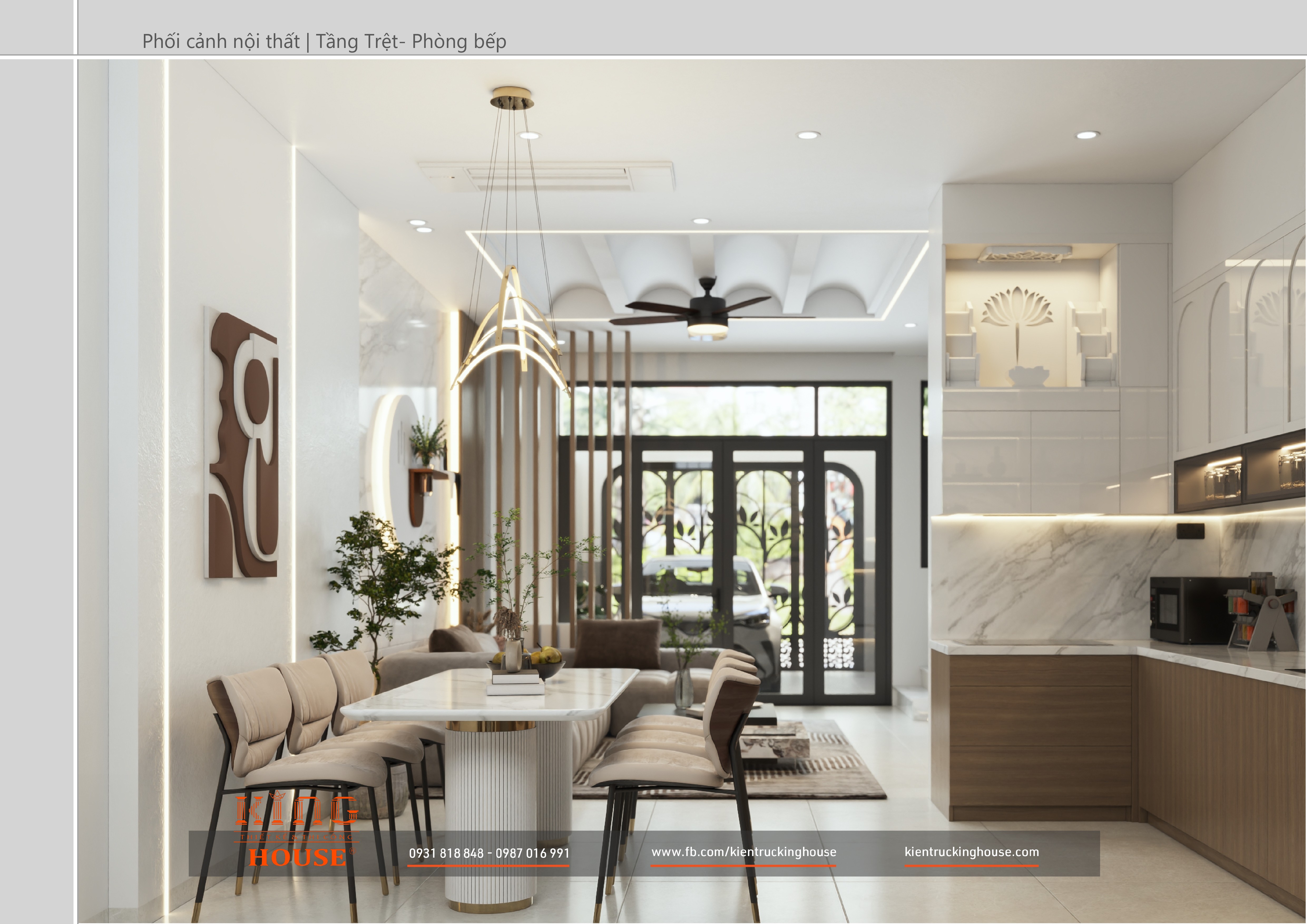 Thiết Kế Nội Thất Nhà Phố Đẹp Quận 7